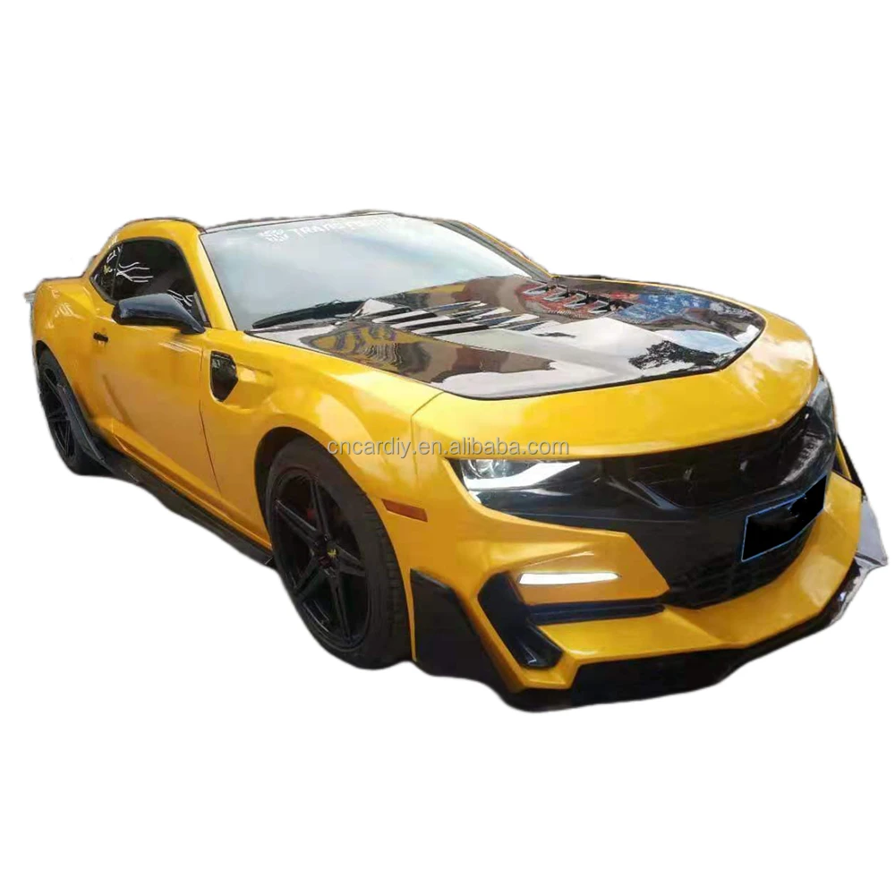 Zl1 Style Full Set Car Bumpers Designed For Chevy Camaro Of The Front ...