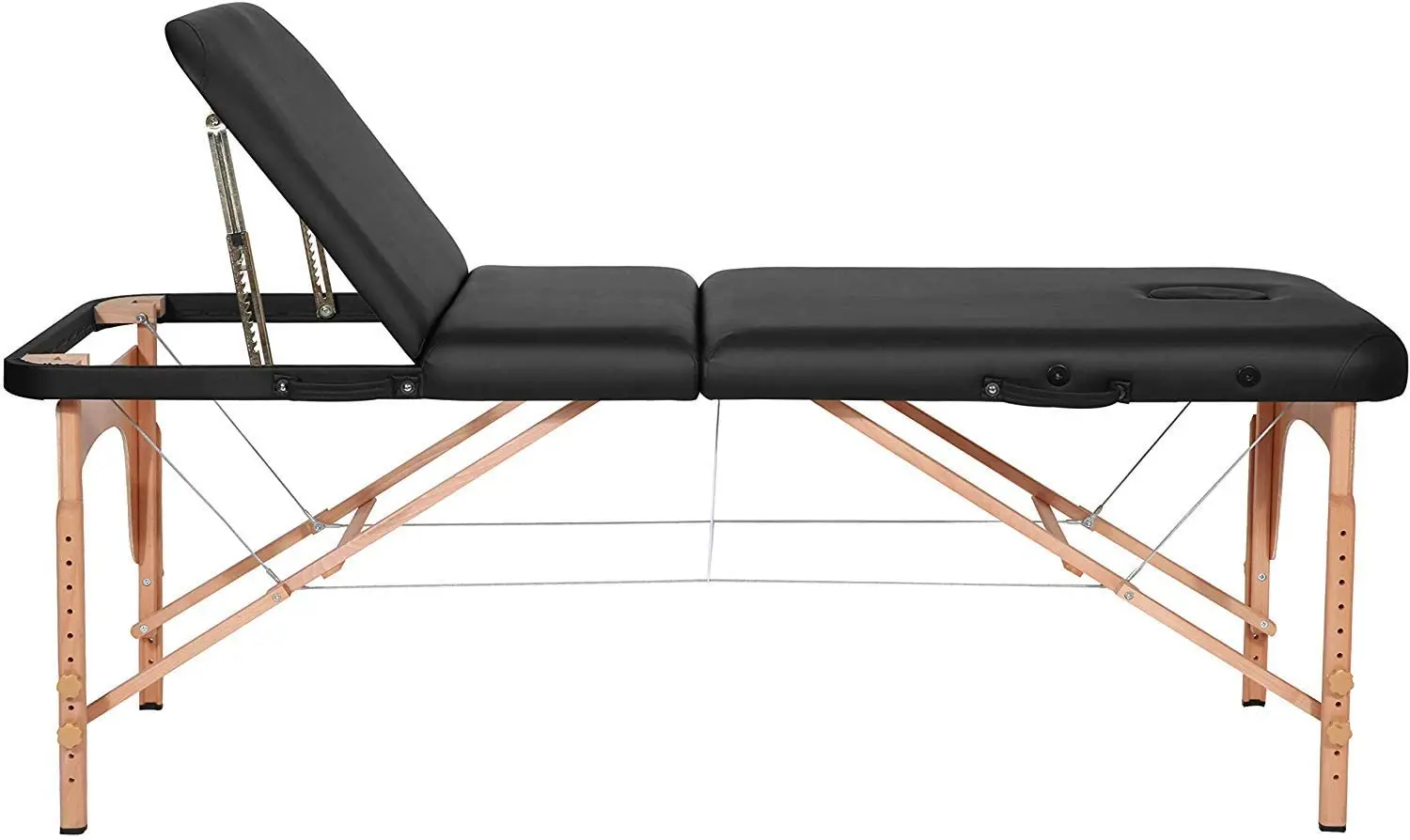 Portable Adjustable Massage Table Easy Set up Foldable Portable ...