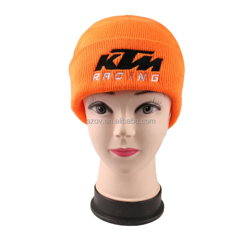 KTM Motorcycle Off-road Racing Knitted Hat Outdoor Riding Curling Wool ...