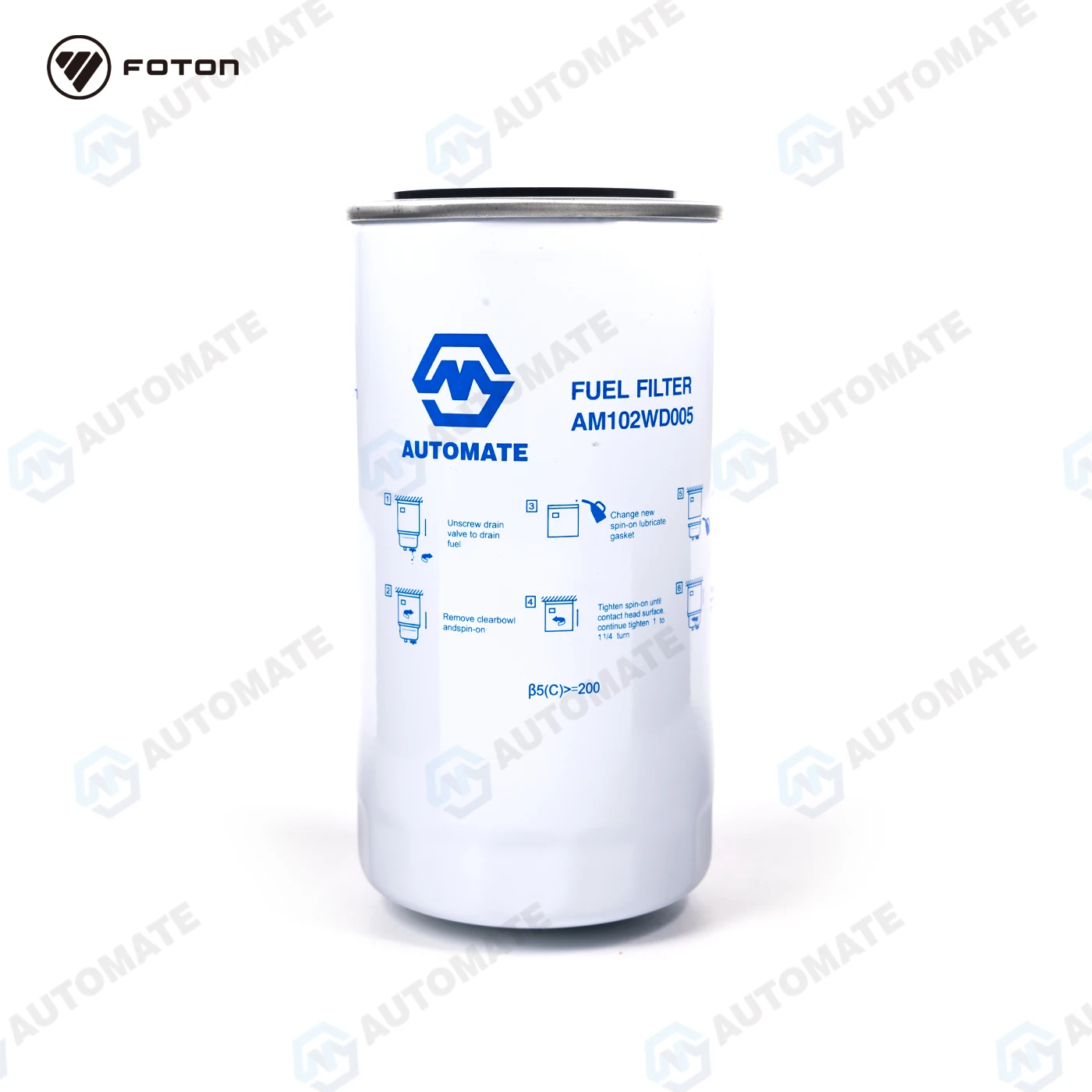 Foton Automate Fuel Filter Element AM102WD005 for Heavy Trucks