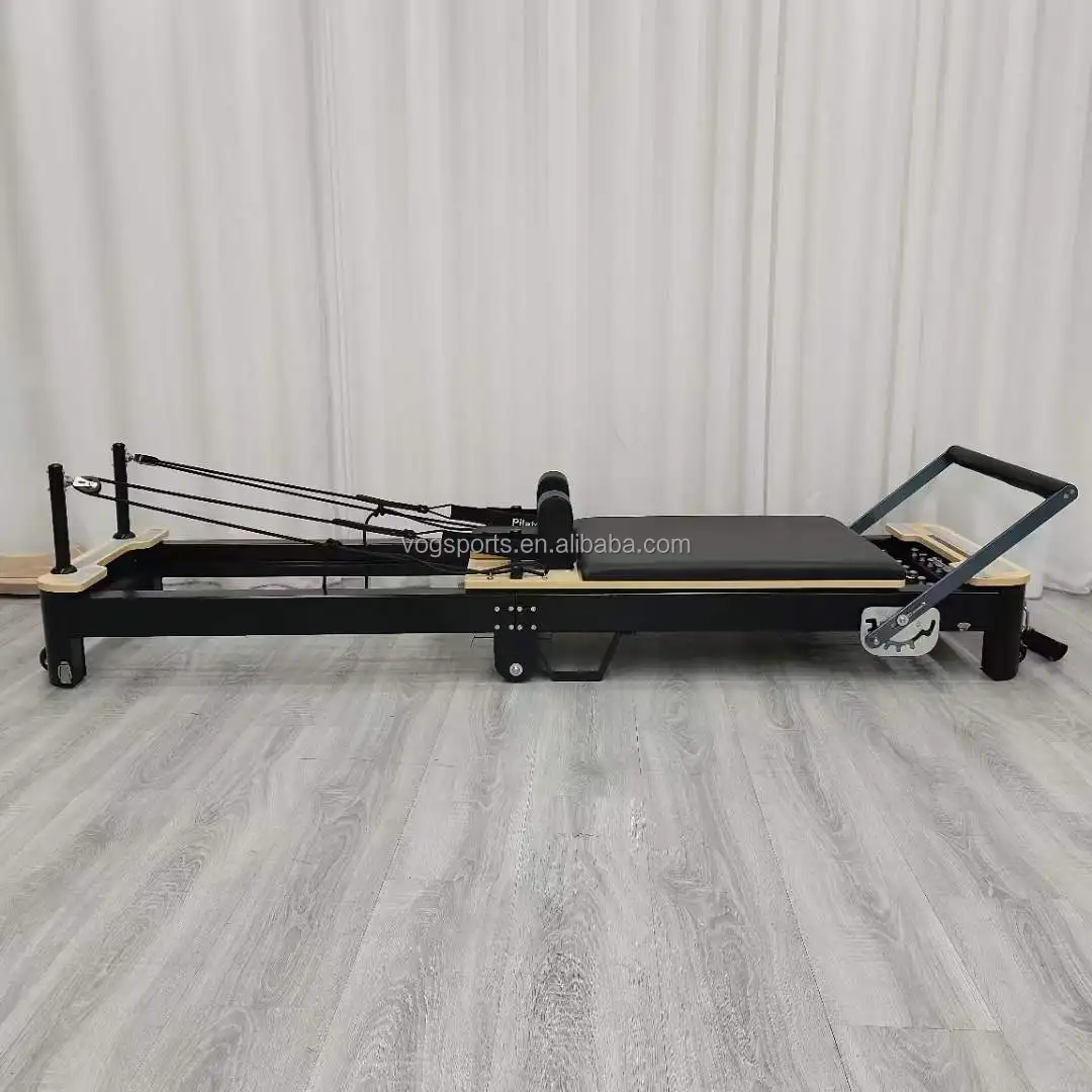 Pilates Equipment Reformers Machine Folding Reformer Aluminum Wood ...