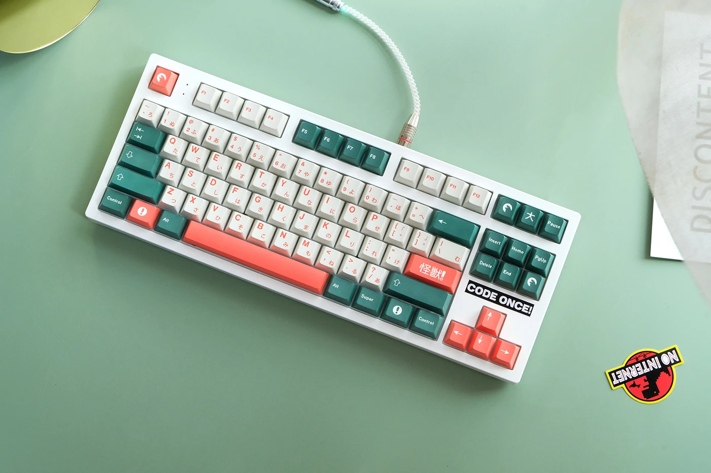 GMK Kaiju Keycaps - Durable PBT Dye Sublimation Set