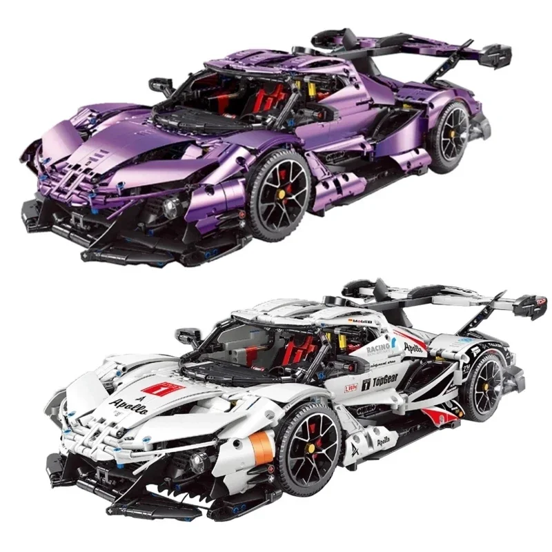 T5012 Technic Moc Gumpert Apolloed Ie Rc Sports Racing Car Vehicle ...