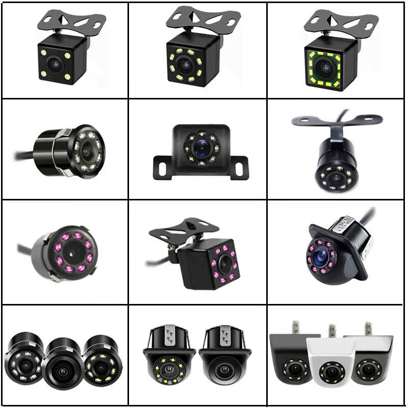 For Truck Bus Monitor Camera Connection 2m 3m 5m 10m 15m 20m Vehicle 4 ...