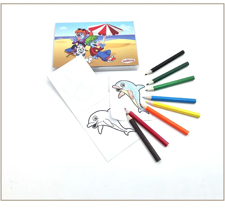 Mini Color Pencil Stationery Set - Perfect for Mewarnai Alat Tulis