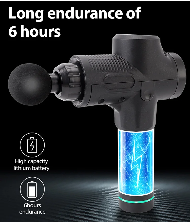 Professional Booster Metal Vibration Deep Tissue Sport Cordless ...