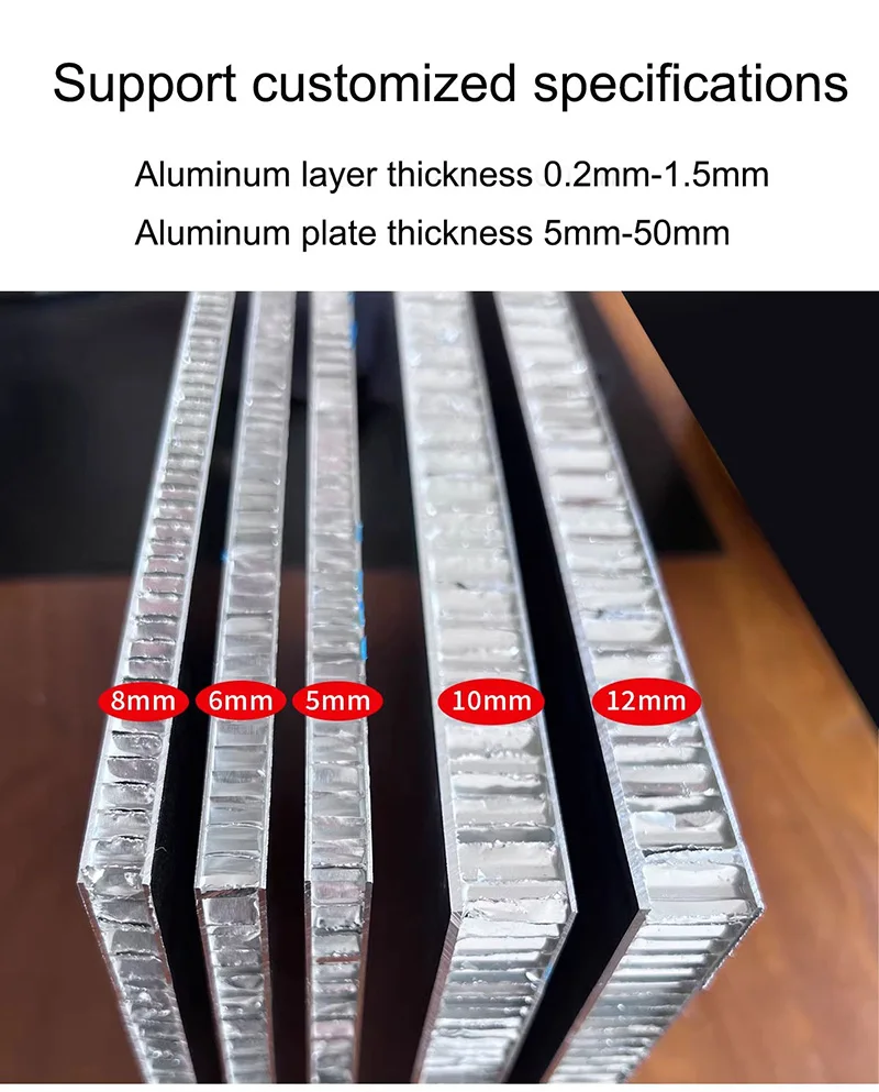 Customized Aluminum Composite Honeycomb Wall Panels 10mm 15mm 20mm ...