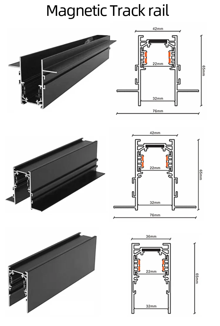 High Quality LED Track Lights - Modern Recessed Lighting