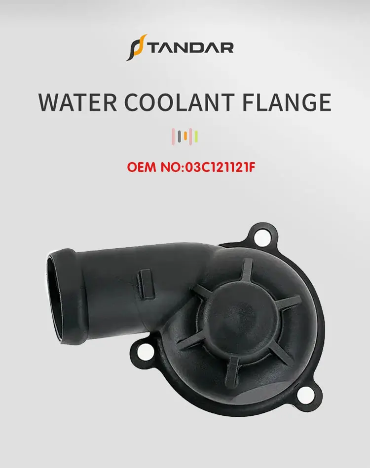 Auto Parts Coolant Flange Oe 03c121121f For Vw Polo 2005-2008 Seat ...