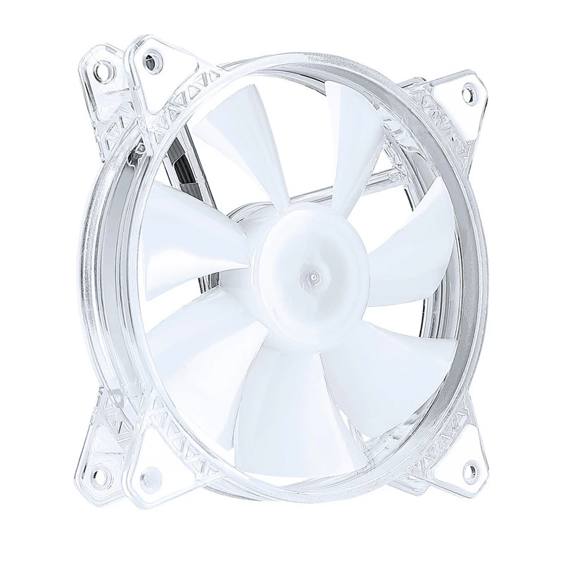 Pc Case Fans Rgb Gaming Transparent Computer Chassis Cooling Fan ...