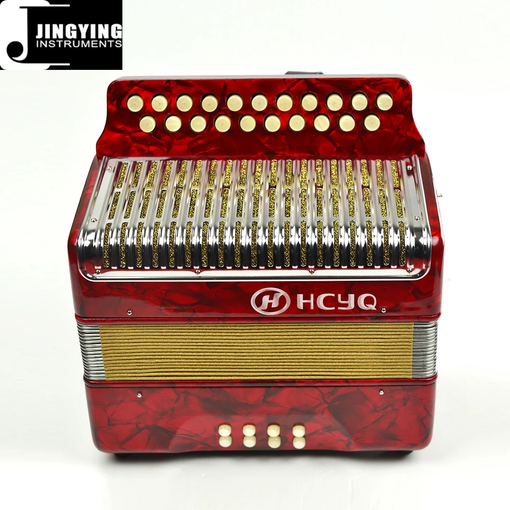 2024 Jingying Music Accordion Series,Button Style Korean Pine Material ...