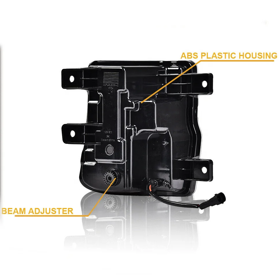 Car Fog Lights Fog Lamp Assembly Fit For 2016-2018 Chevy Silverado 1500 ...