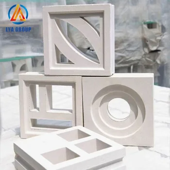 Africa 3d Art Fence Concrete Louvre Window Block Mold Decoration Fence ...