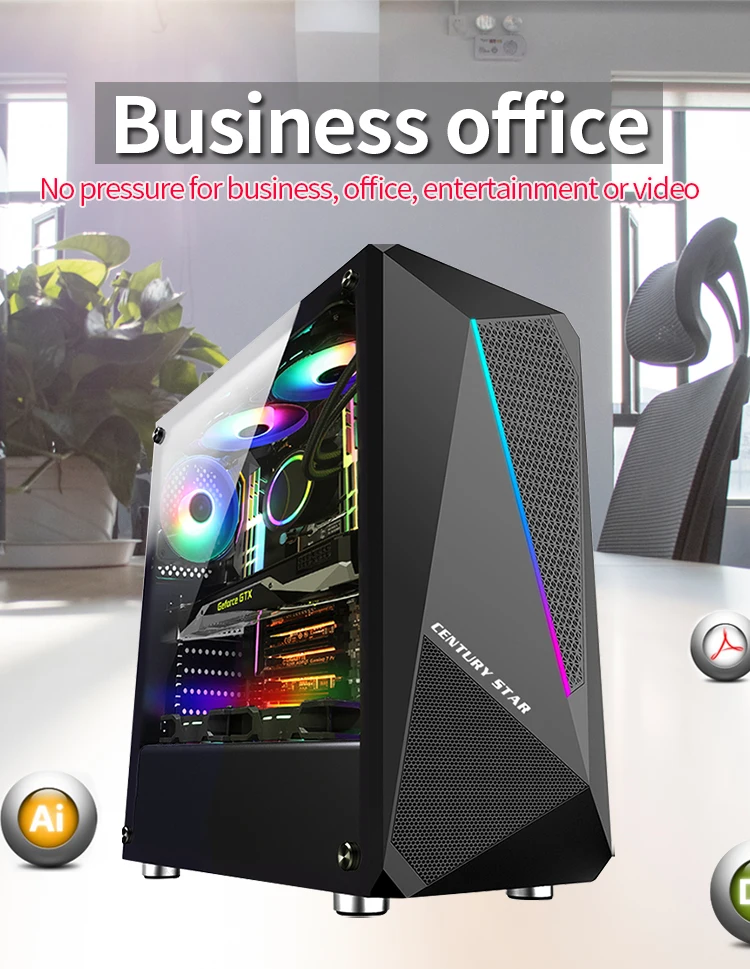 High Quality Gaming Computer Core I3/GTX750 Graphics Card /4GB Memory ...