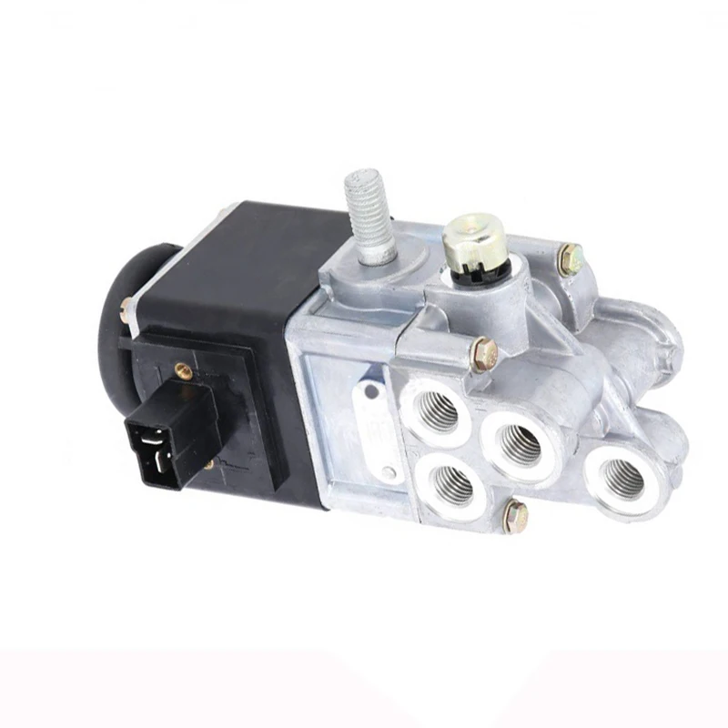 Truck Air Brake Valve Door Opening Control Valve 24v Solenoid Valve For ...