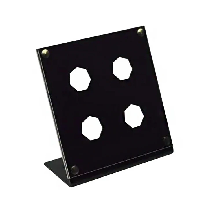 Clear Acrylic Challenge Coin Display Holder 0.2 Inch Groove Acrylic ...
