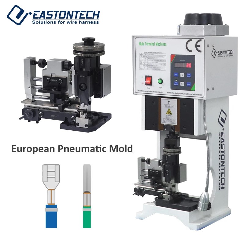 EW-09C Crimping Machine - Customizable Force & Efficiency