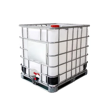 1000l Pehd Container 1000 Liters Plastic Chemical Drum Storage Ibc Tank ...