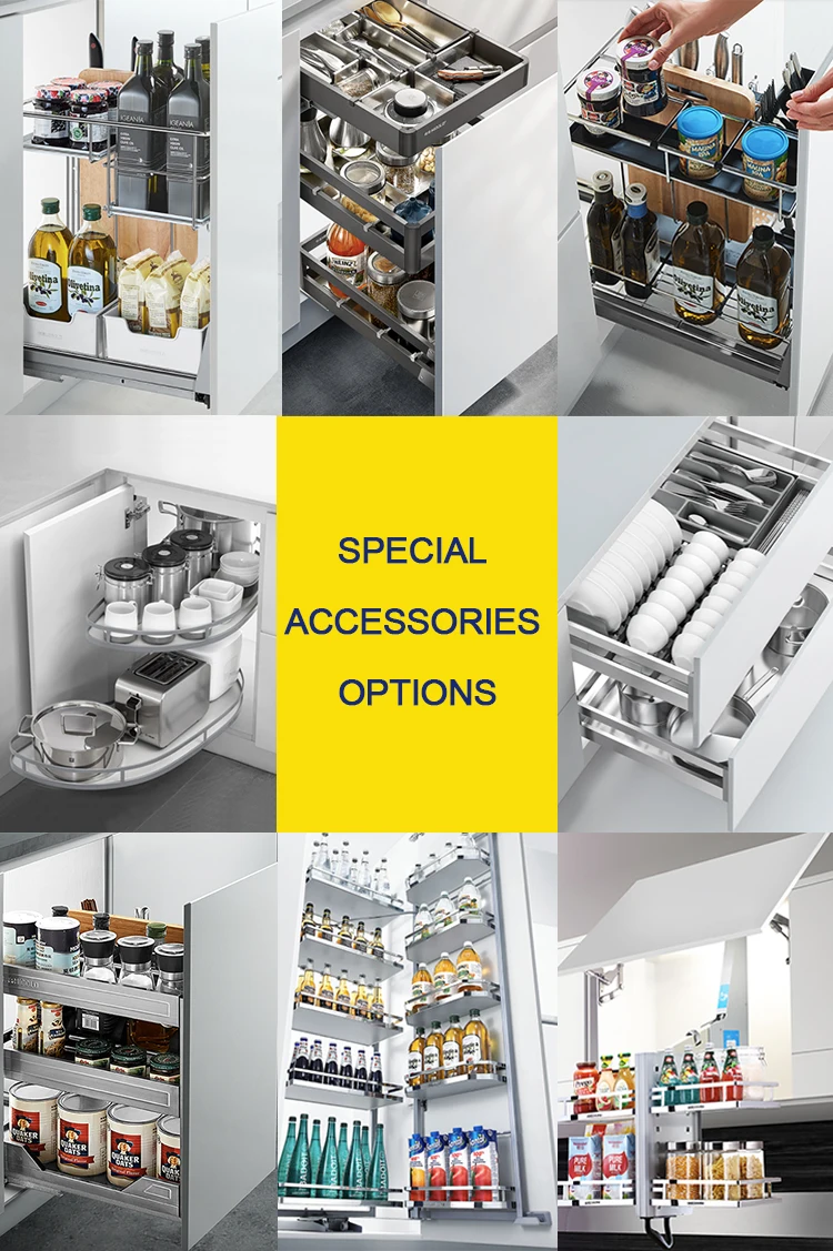 Modular Kitchen Cabinet Set Plywood Lacquer High Gloss Kitchen Cabinets ...