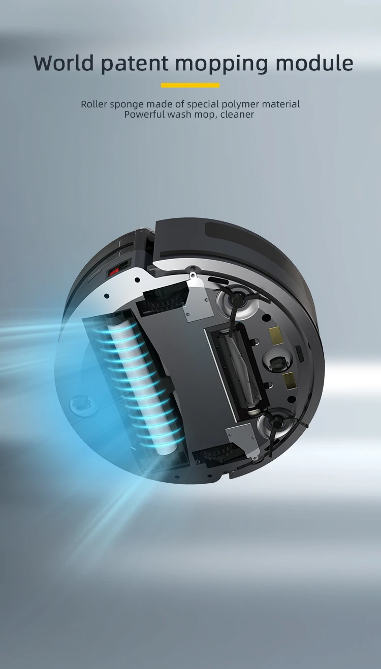 Reeman Commercial Sweeper Mopping Robot Vacuum 4 In 1 Sweeper Robot ...