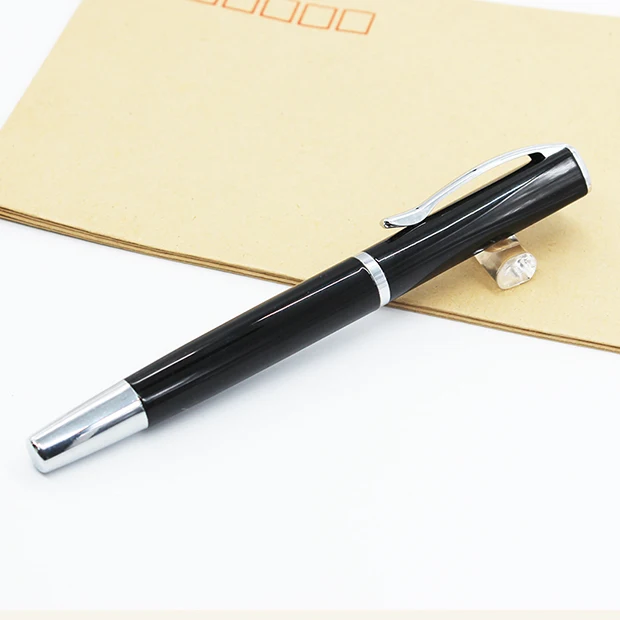 High Quality Luxury Classic Black Square Pen Top Ball Pen Twist ...