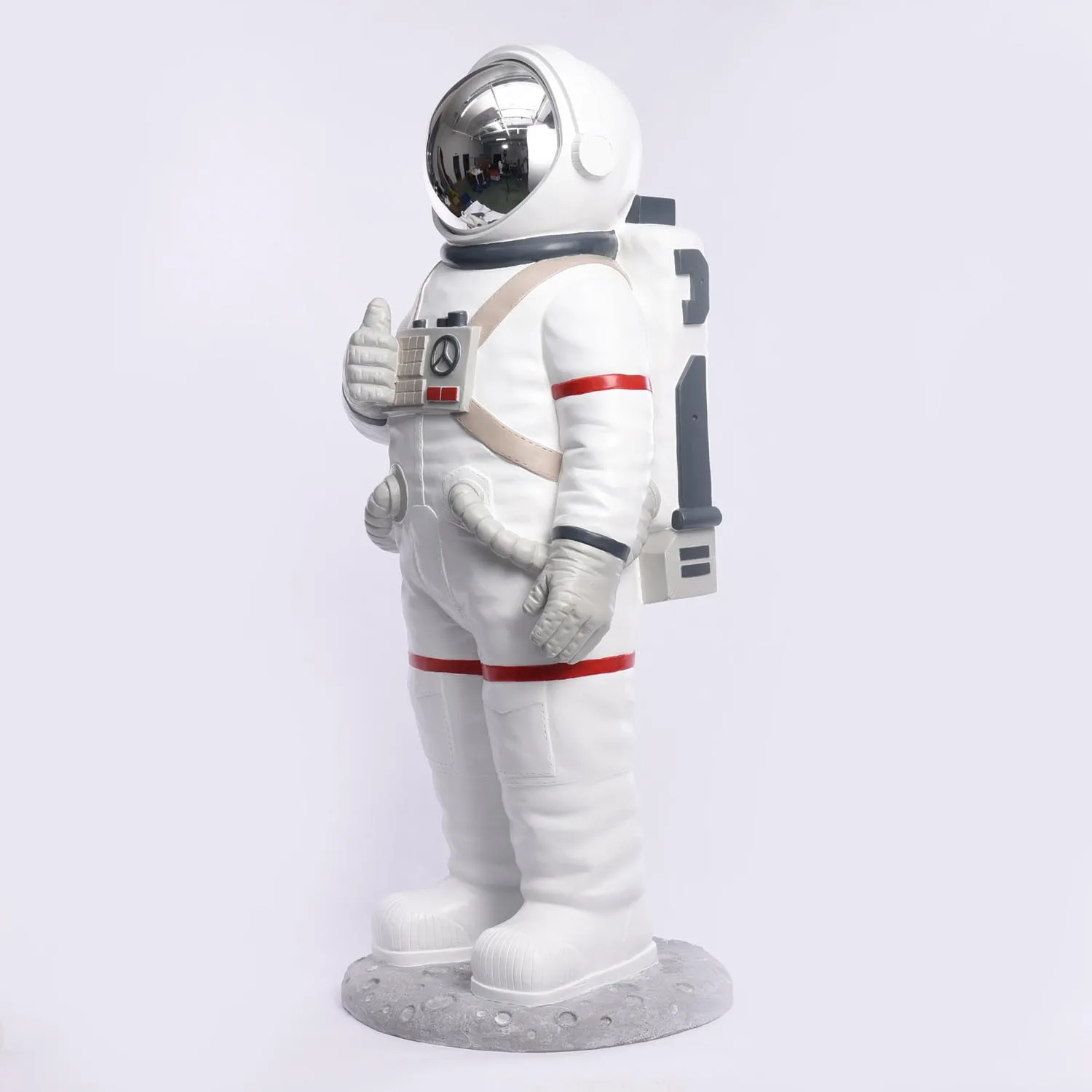 1.2m High Big Size Sculpture Shop Window Show Piece European Resin Life ...