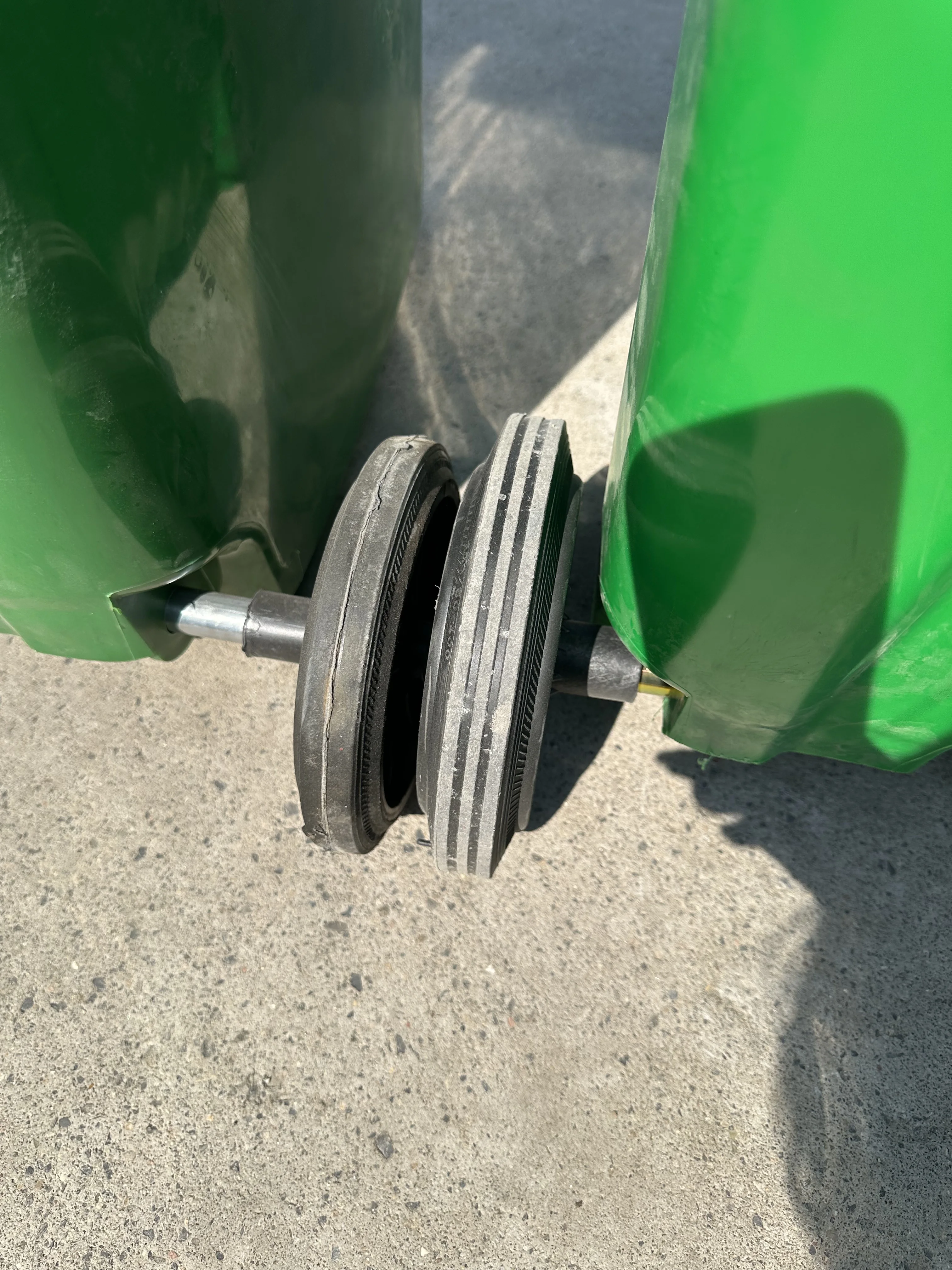 Induction 100L/120L/180L/240L/360L Outdoor Waste Bin Tag HDPE 13-Gallon ...