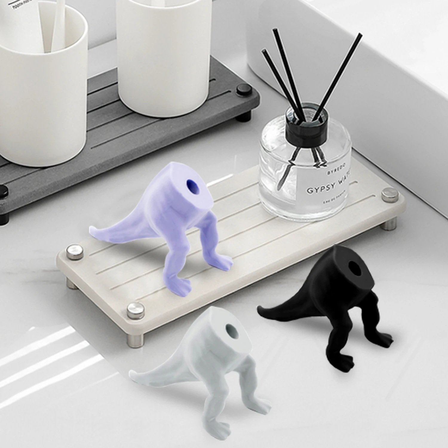 2024 New Funny Tyrannosaurus Rex Cartoon Toothpaste Extrusion Magic ...