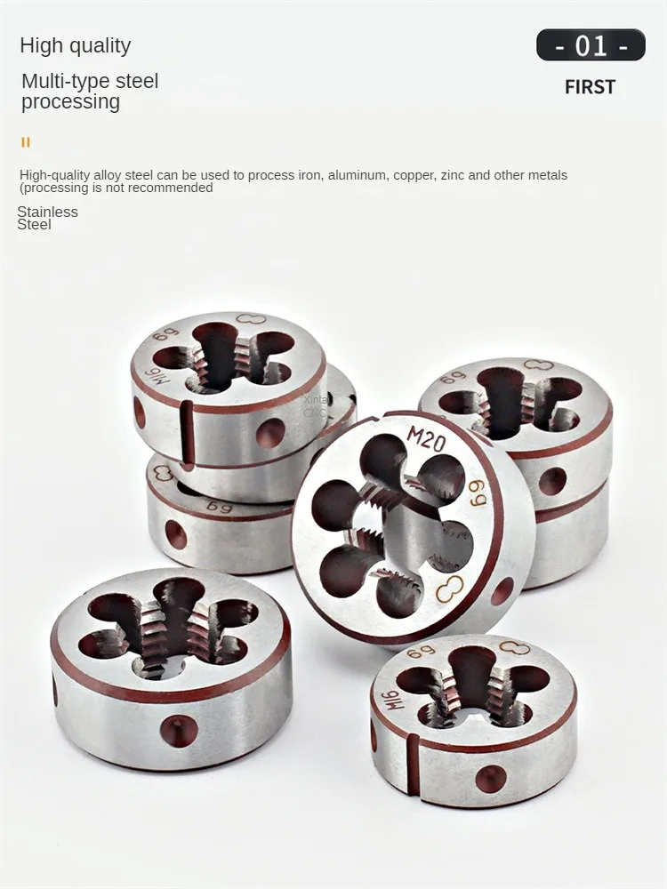 Metric Round Die Element Thread Tap Matching Steel M28-M37