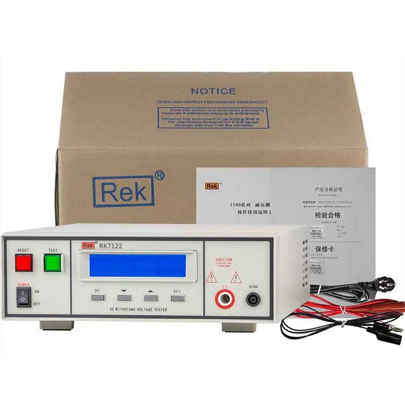 Rek Rk7122 Programmable Withstanding Voltage Tester Automatic ...