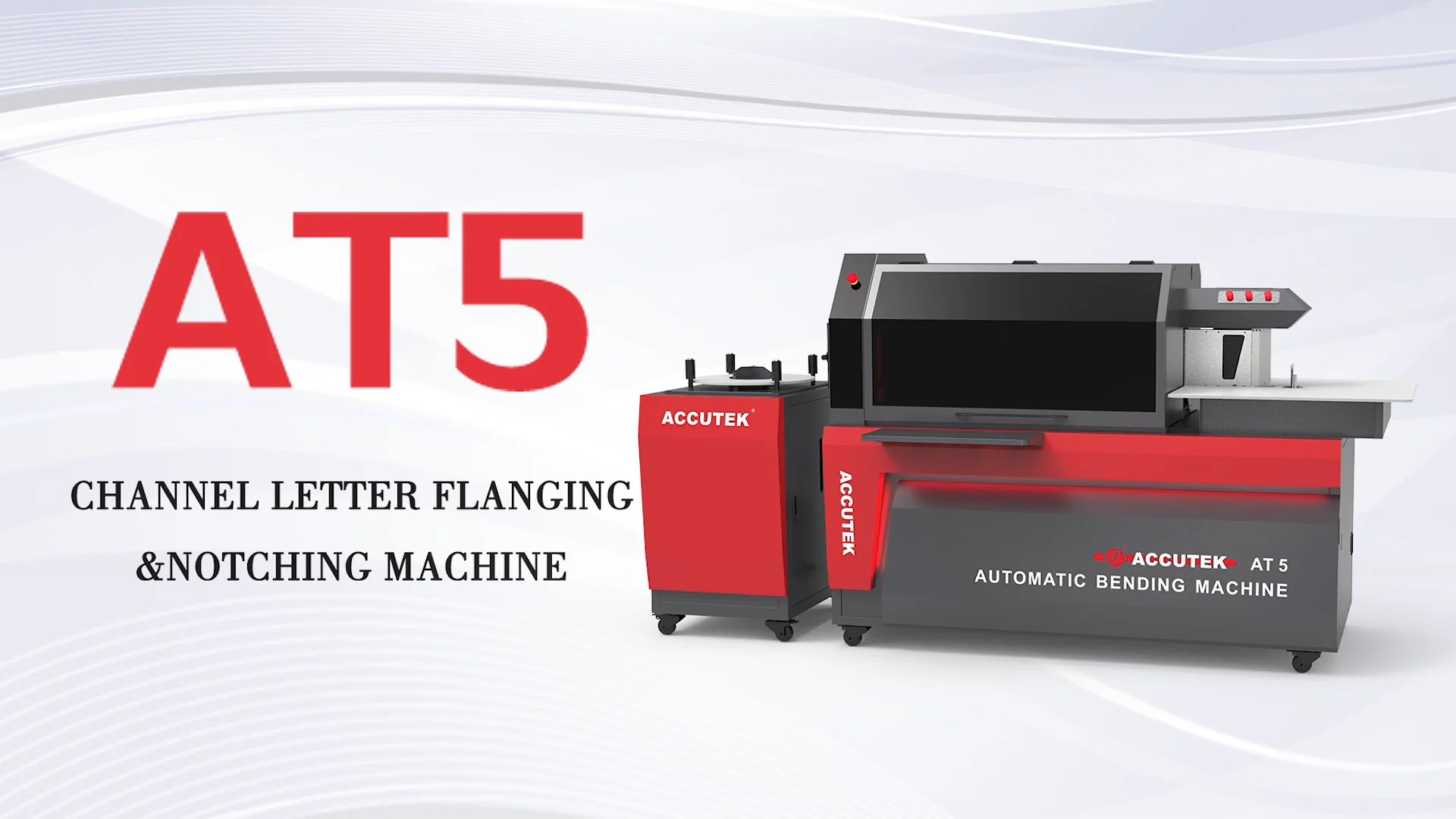 Accutek At5 High Precision Automatic Letter Forming Cnc Machines Bend ...