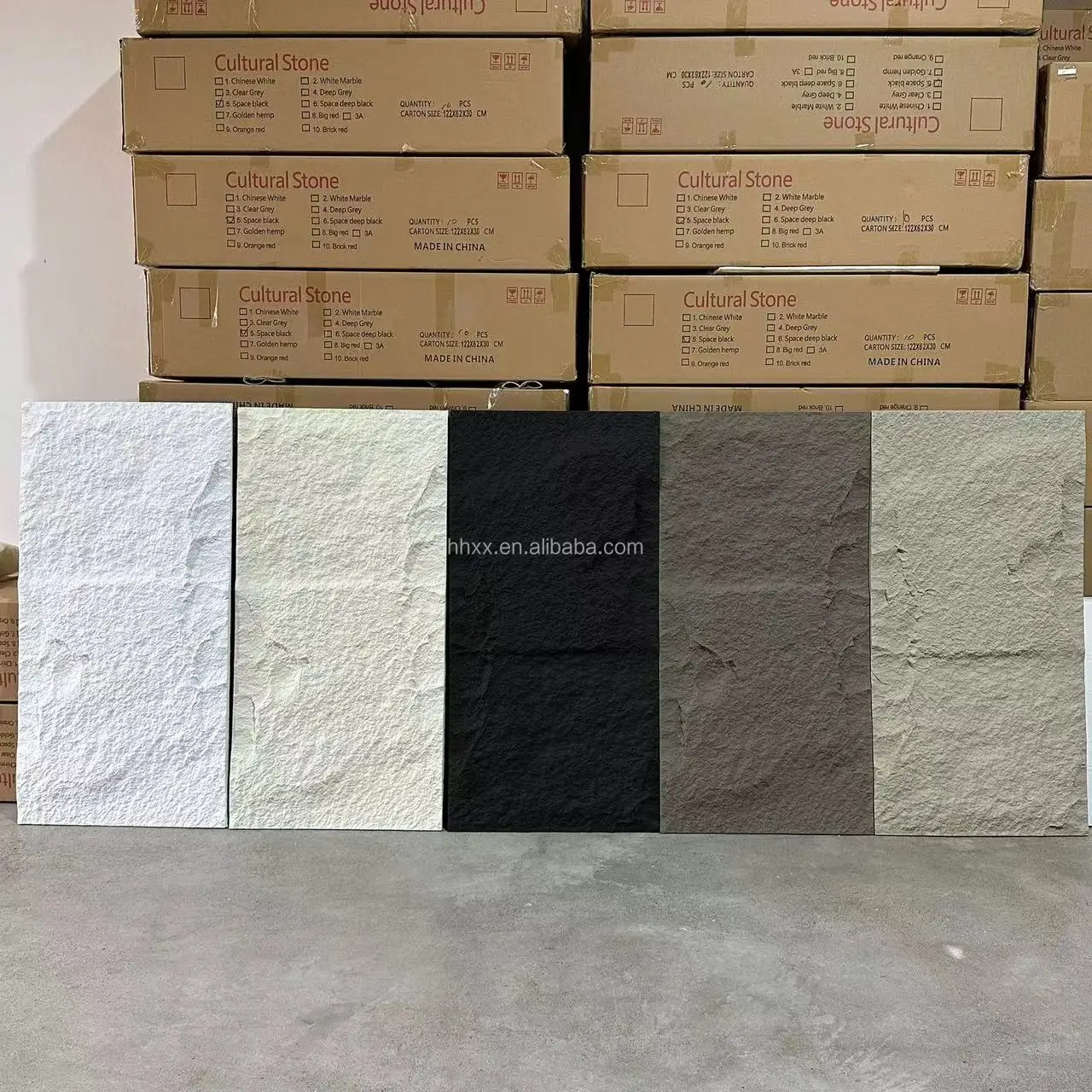 Polyurethane PU Faux Artificial Culture Stone Panels