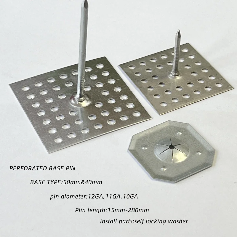Acoustic Wall Panels - Secure with Perforated Base Clips
