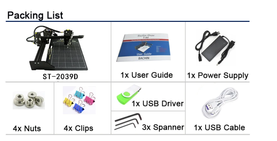 DIY Writing Robot Drawbot Pen Drawing Machine Lettering Plotter