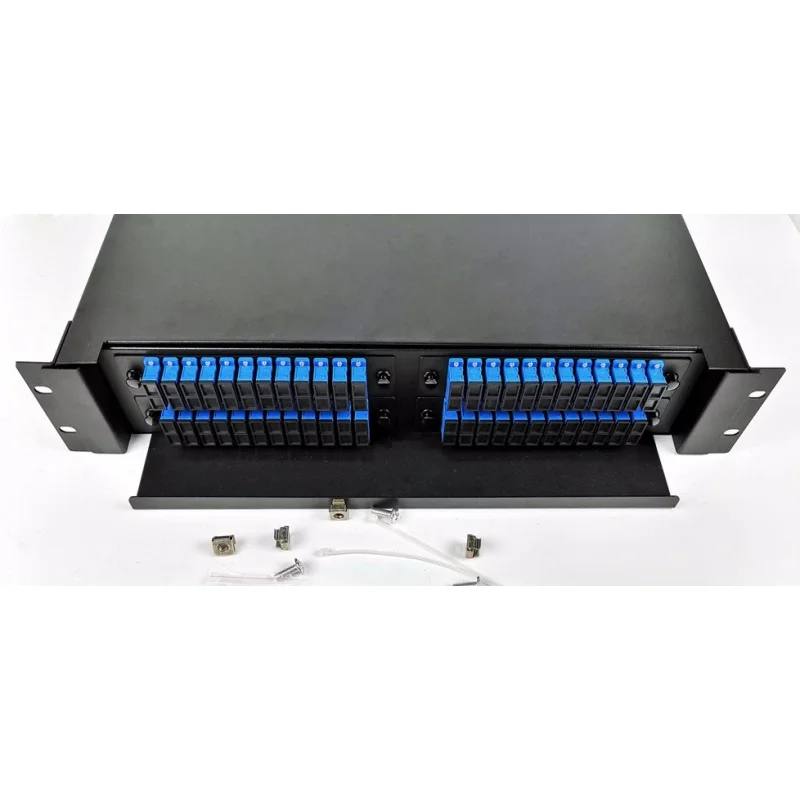 2U Sliding Box ODF Fiber Optic Patch Panel - Twilight