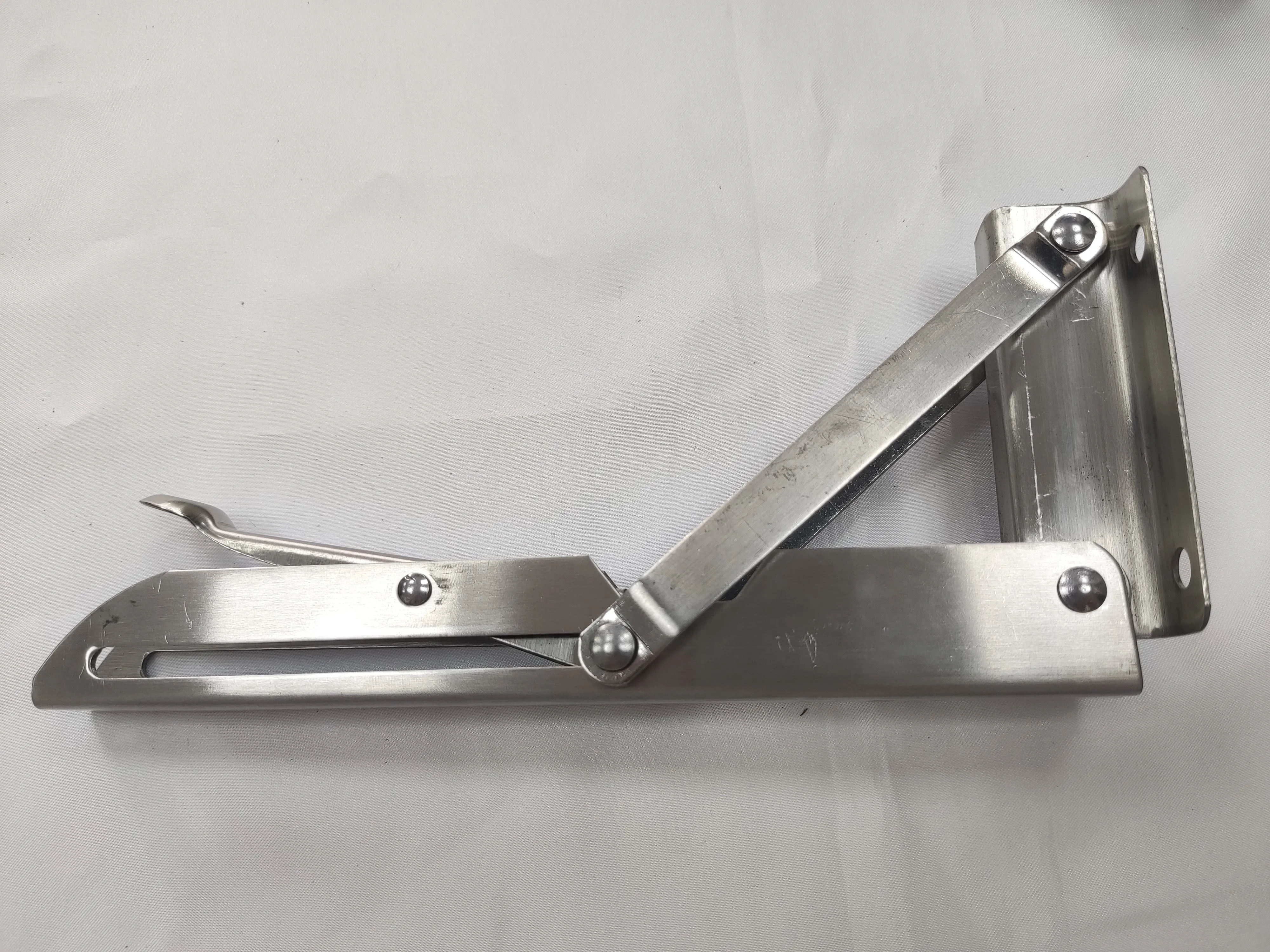 Stainless Steel Triangle Adjustable Floating Shelf Bracket Wall Mounted ...