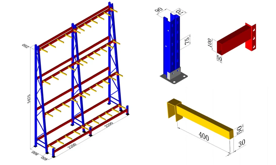 A Frame Vertical Storage Racks From Nanjing Victory - Buy A Frame Rack ...