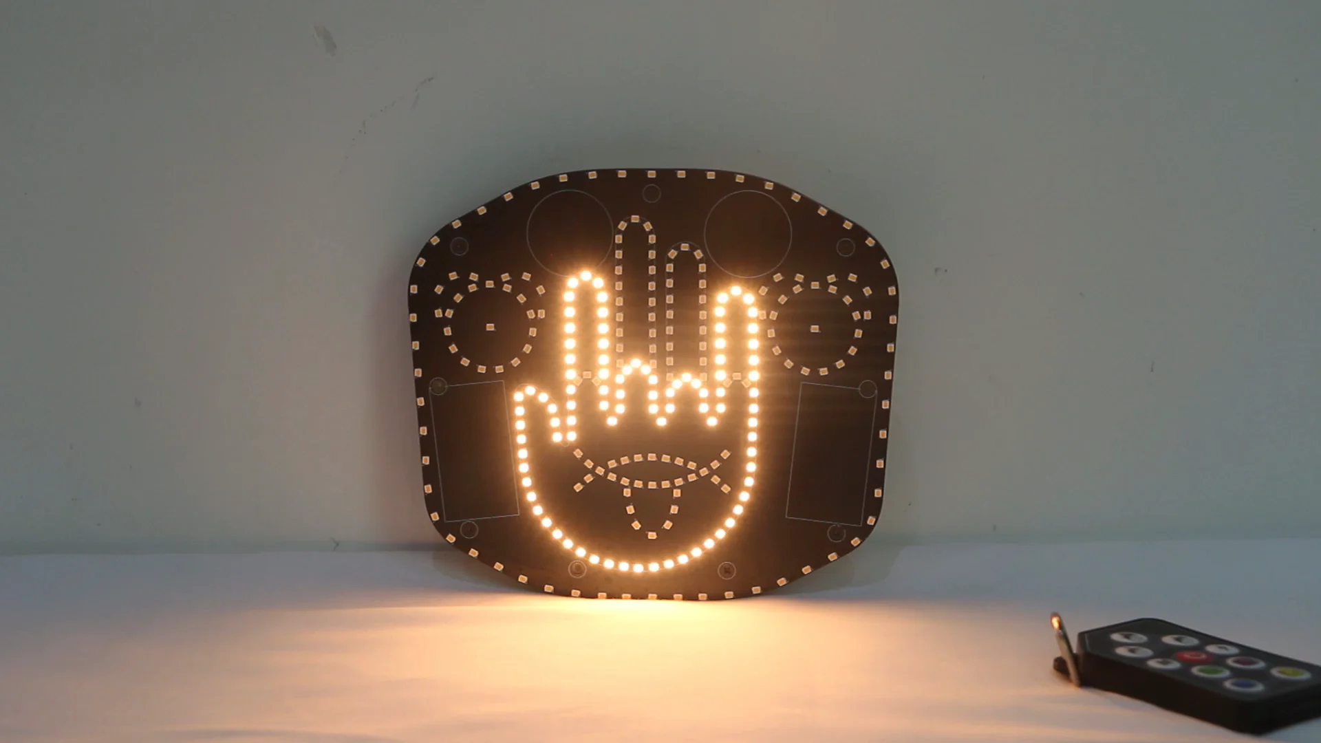 7 Models Middle Finger Light Auto Car Suv Interior Rear Windshield ...