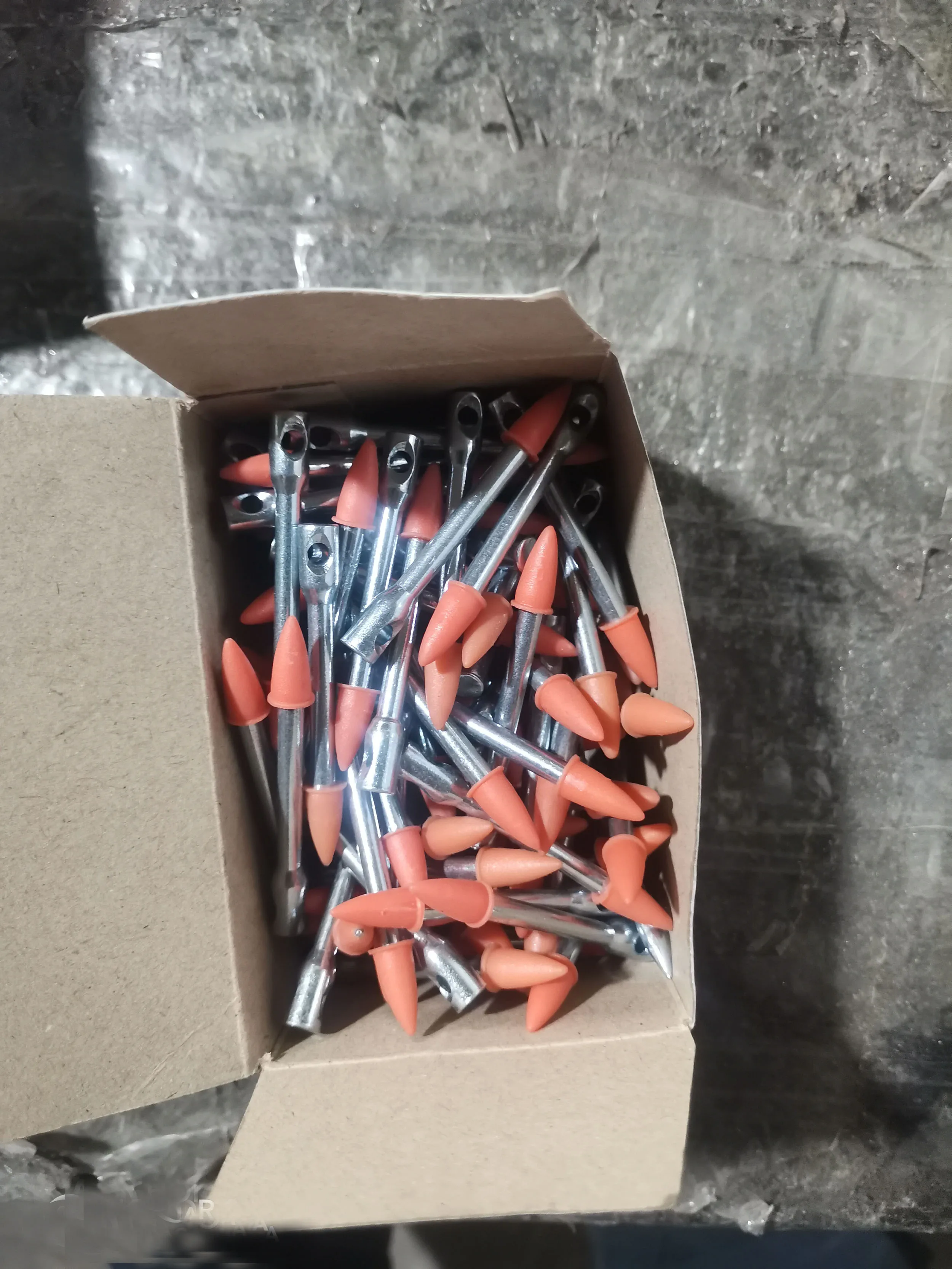 6.3mm High Velocity Eyelet Pin ZK1/4 Drive Pins Single Nails for ...