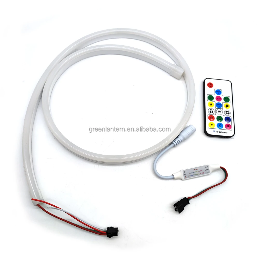 12V LED Rope Lights - Soft Neon RGBIC Programmable Lighting