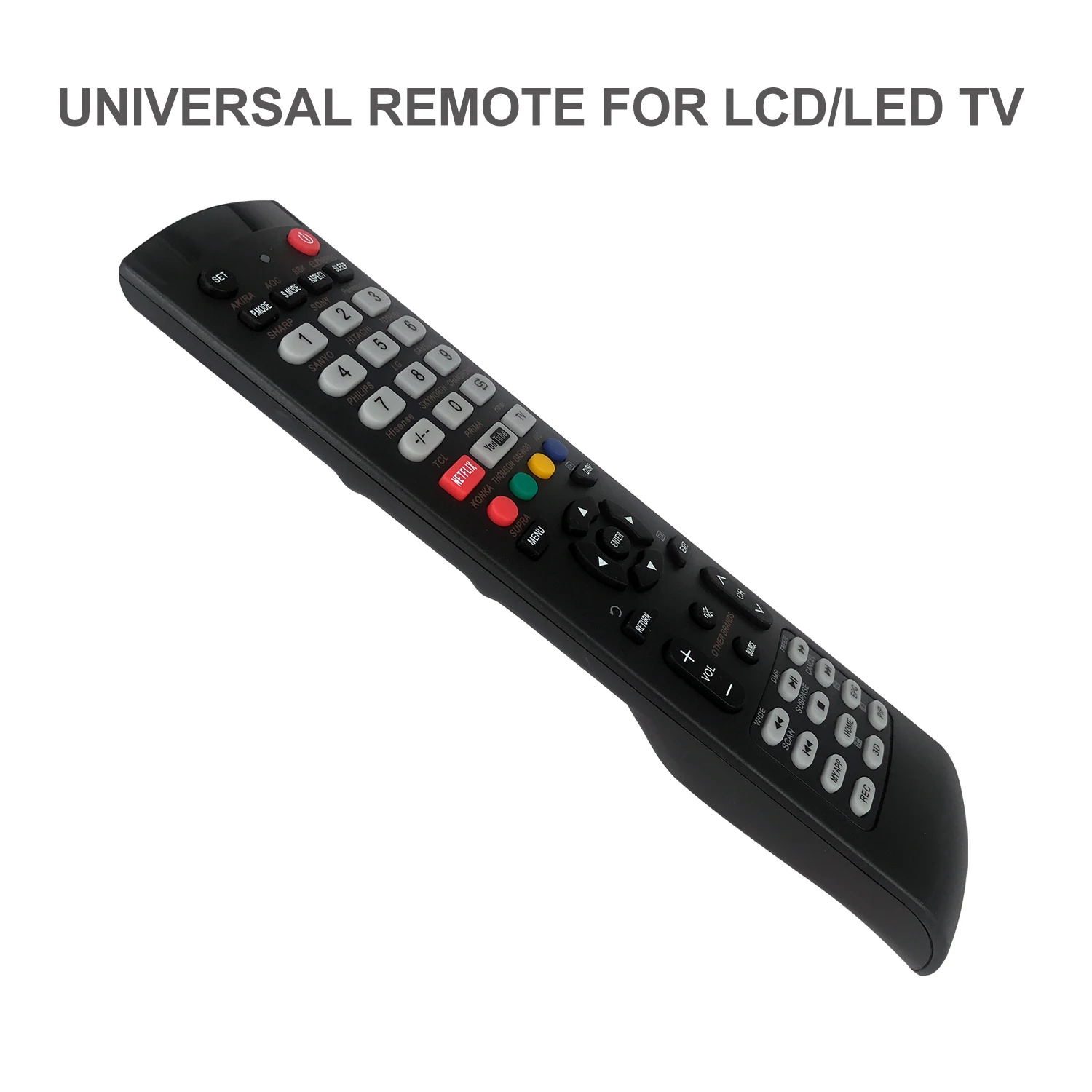 SYSTO CRC1120V Universal LED TV Remote Control - Brand Compatible