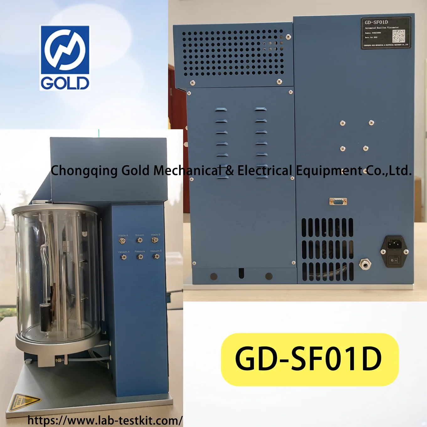 NEW Viscometer ASTM D7279 Automated Houillon Viscometer ASTM D445 ...