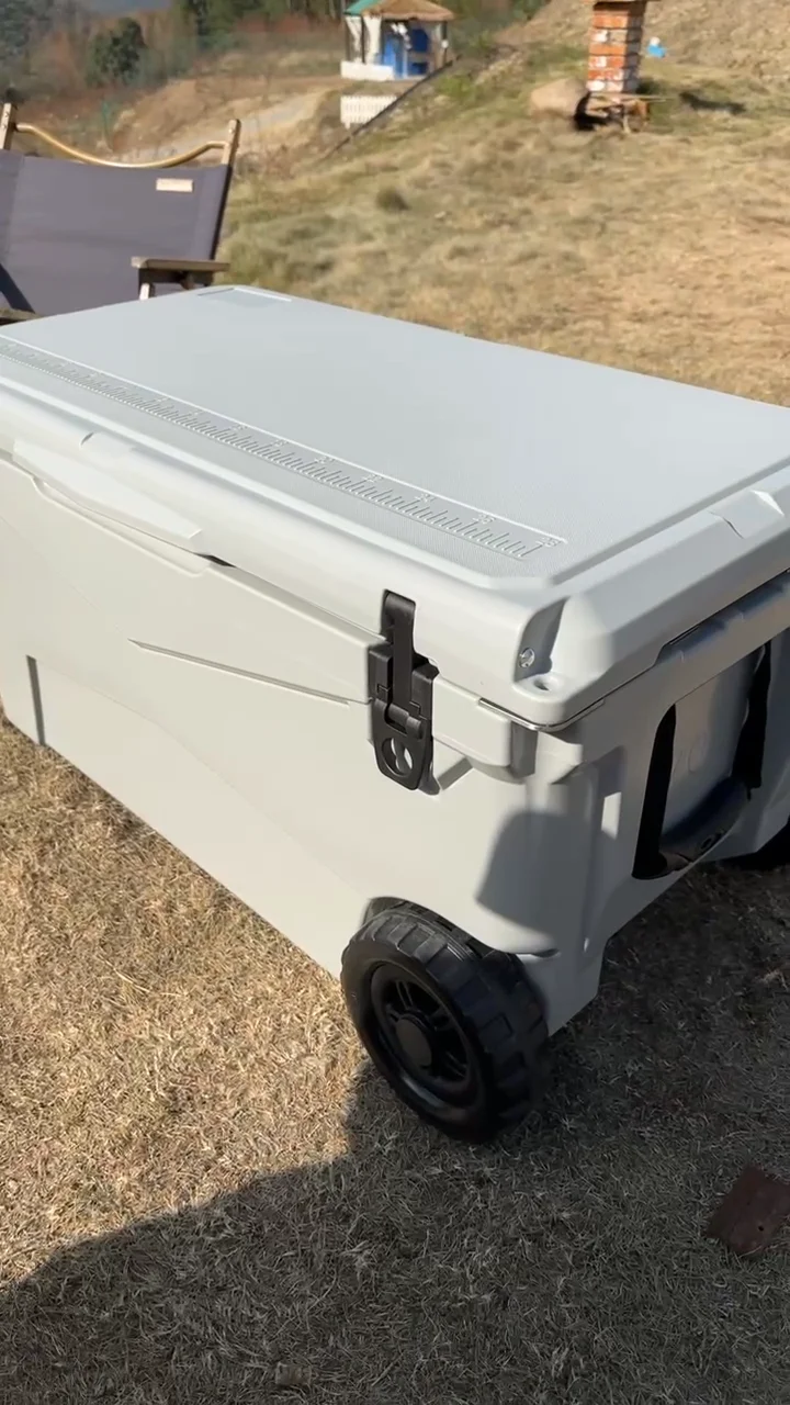 Kuer 70l Wholesale Rotomolded Large Yety Coolers Cooler Box With Wheels ...