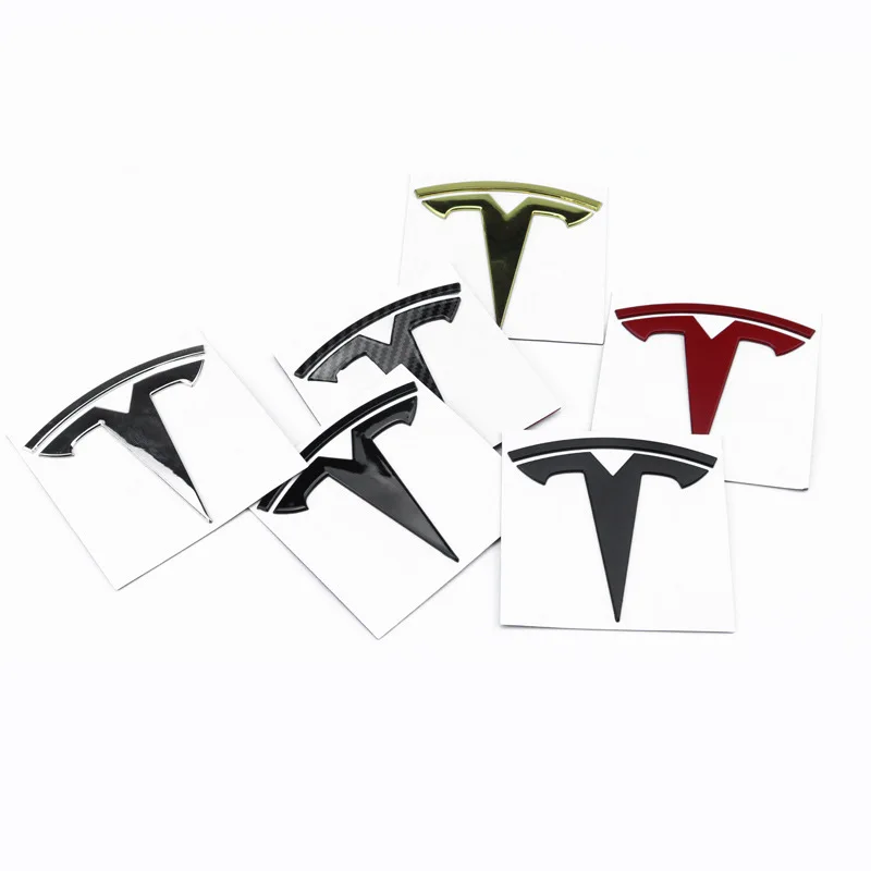 Ultra Thin Badge Metal Car Sticker 1pcs Car Black Logo Stickers Tail ...
