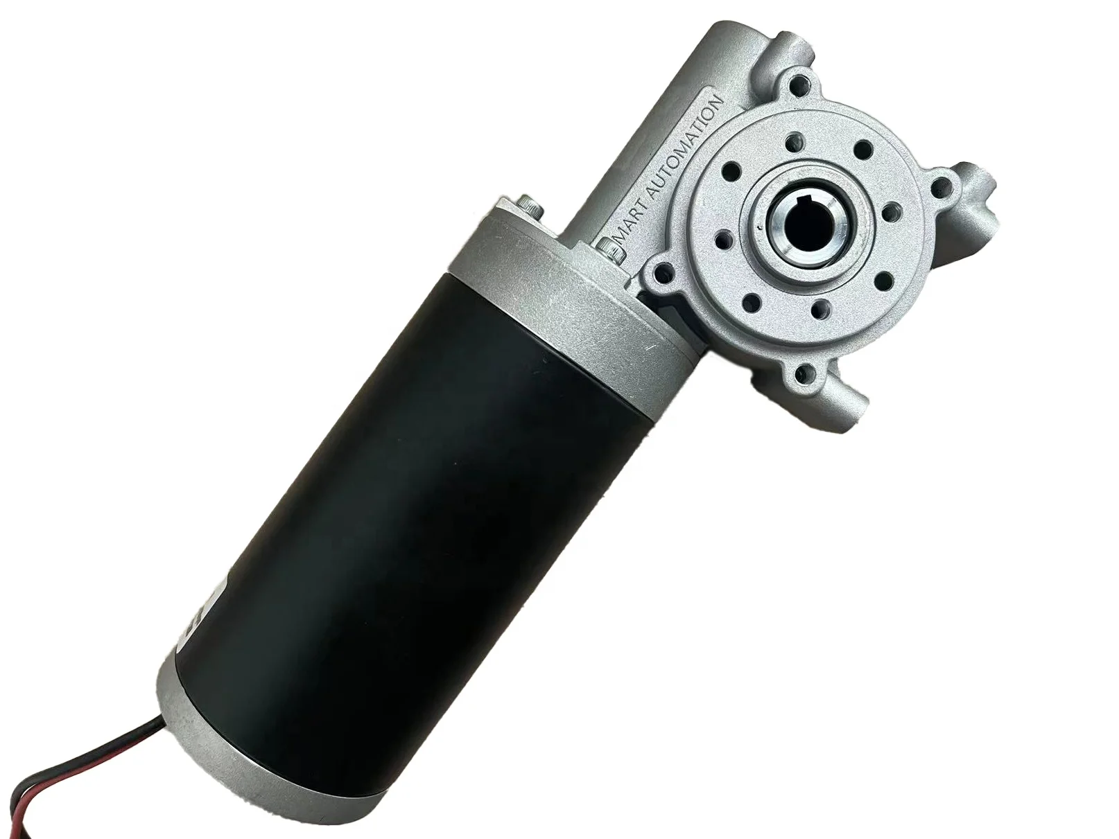 Efficient Right Angle Gear Reducer DC Motor for Dolly Wheels