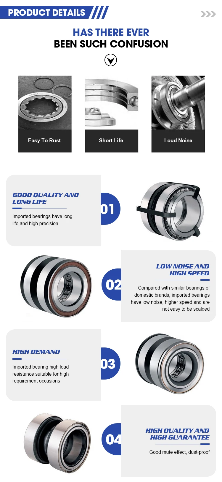 High-quality Agricultural Bearings FD209RM FD209R FD209RK
