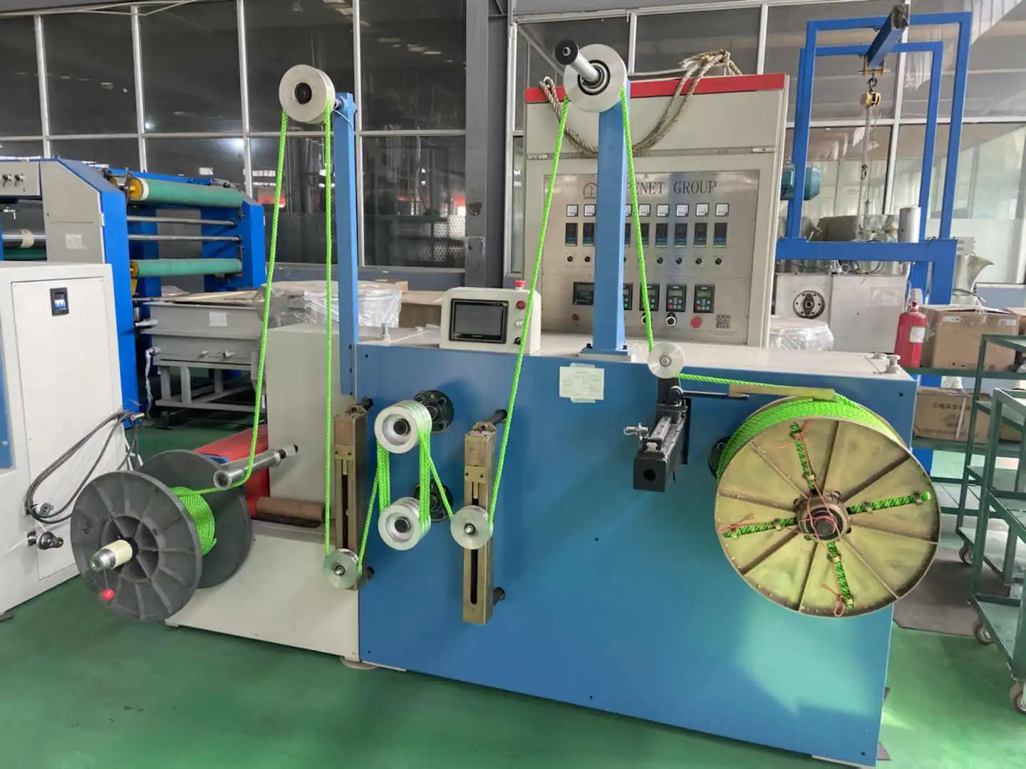 Hot Seller Semi Automatic Wire Rope Coiler Factory Price Coiling ...