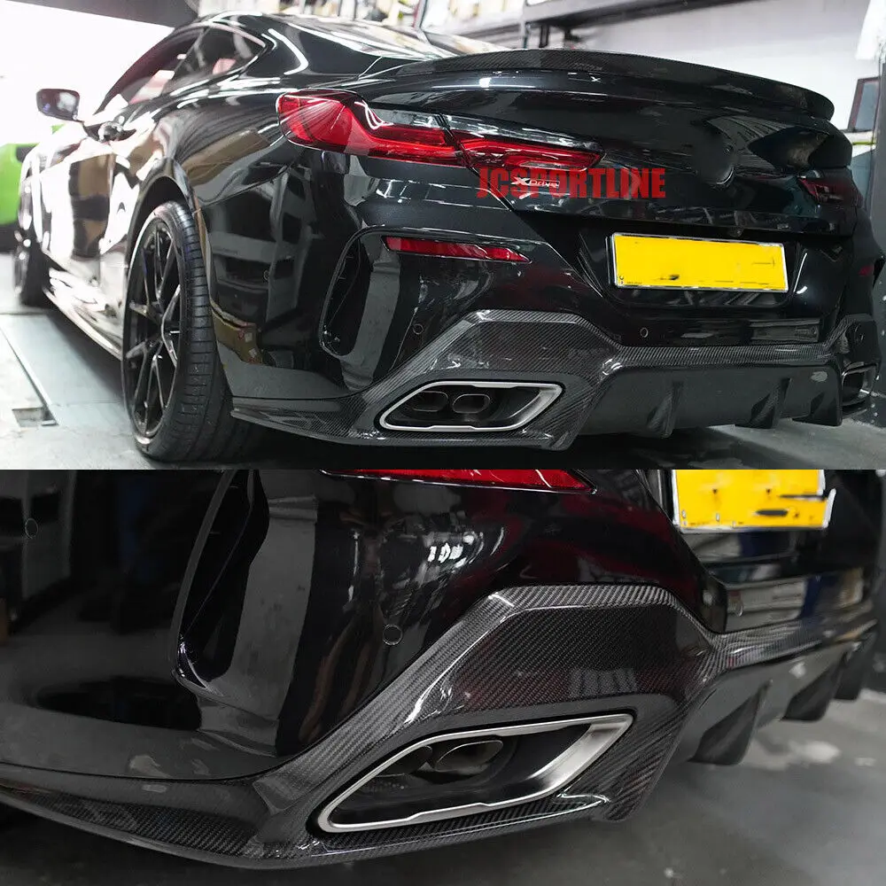 Dry Carbon Rear Bumper Diffuser Lip For Bmw 8series G14 G15 M850i M ...