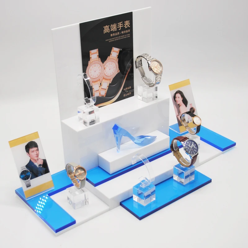 Luxury Retail Window Display Props Watch Stand Watch Pillow Trade Shows ...