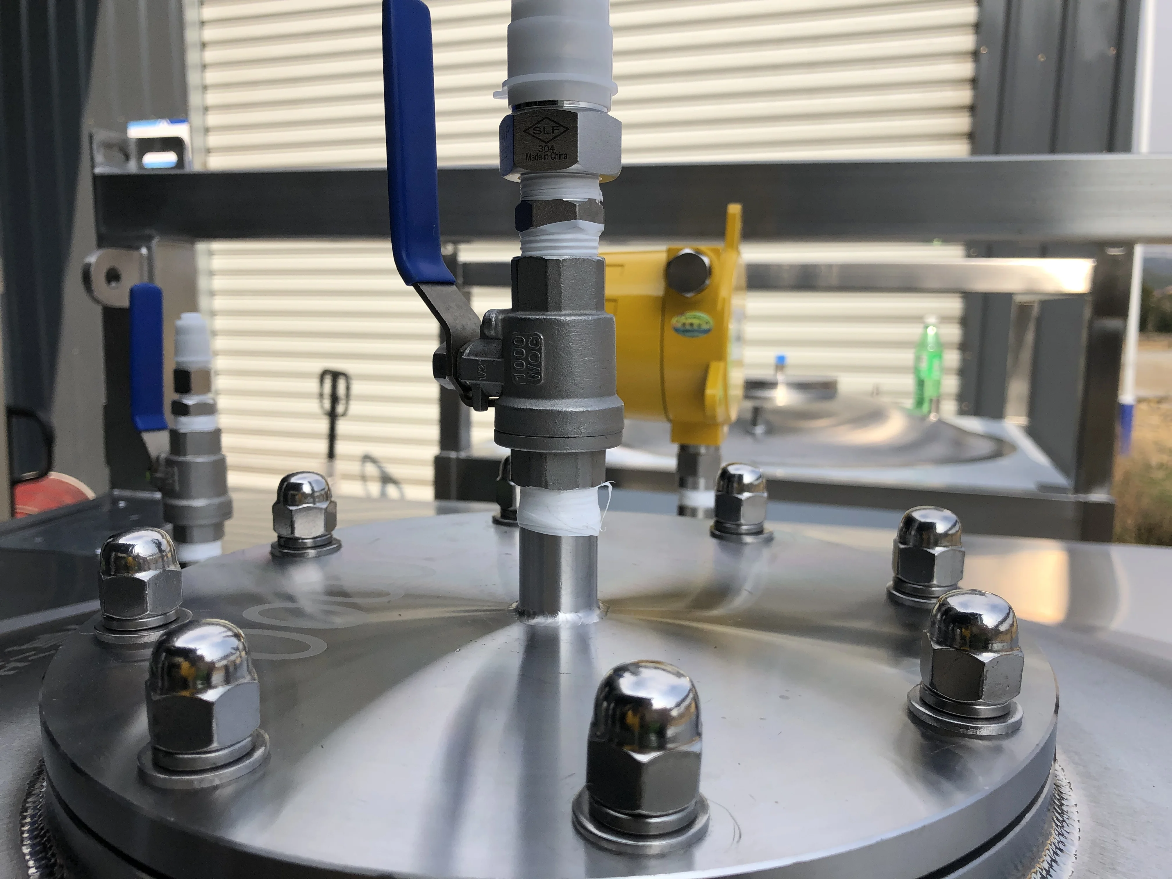 1000l Chemical Storage Tank Electrolyte Storage Tanks Stainless Steel ...